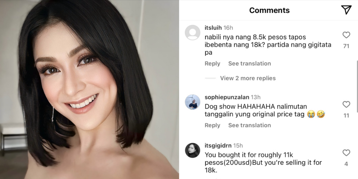 Carla Abellana laments backlash over prices of preloved items